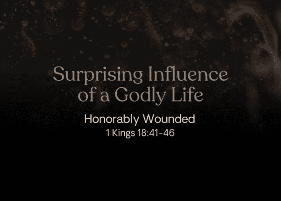 Honorably Wounded, Part 1 - Open the Bible