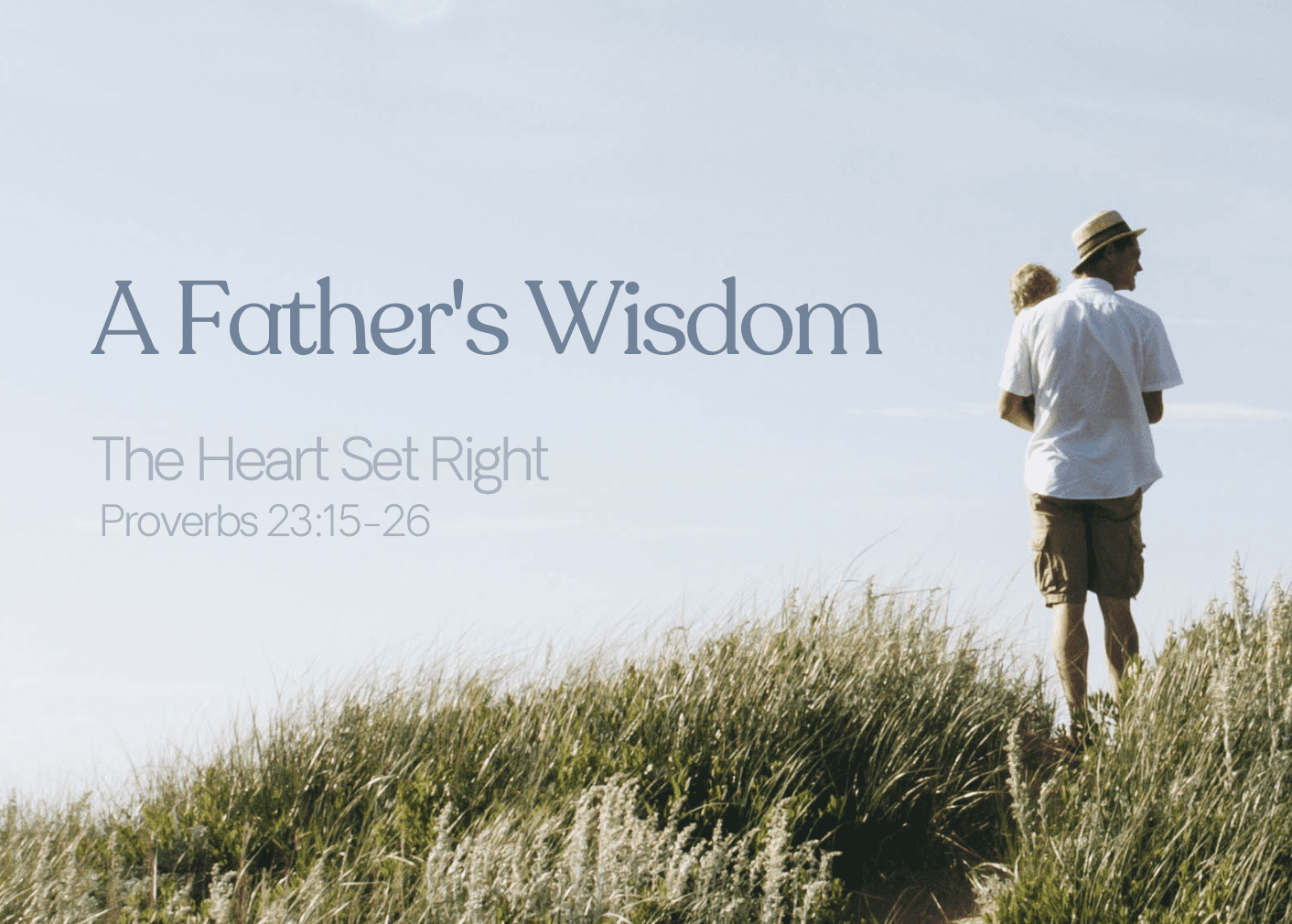 The Heart Set Right, Part 1 - Open the Bible