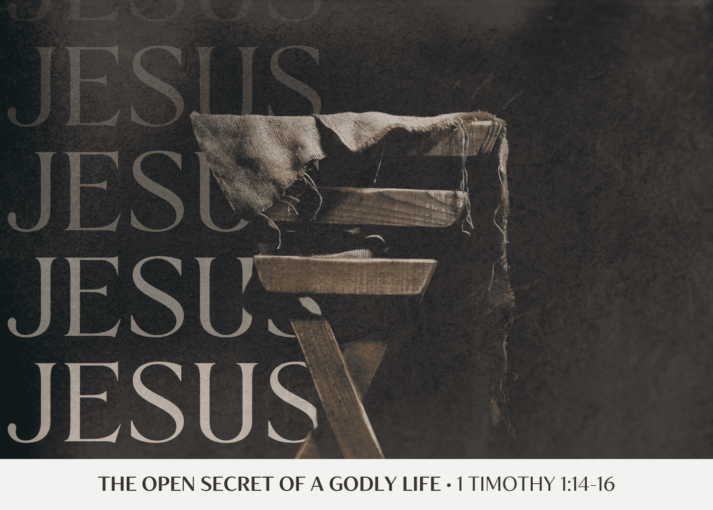 The Open Secret of a Godly Life, Part 1 - Open the Bible