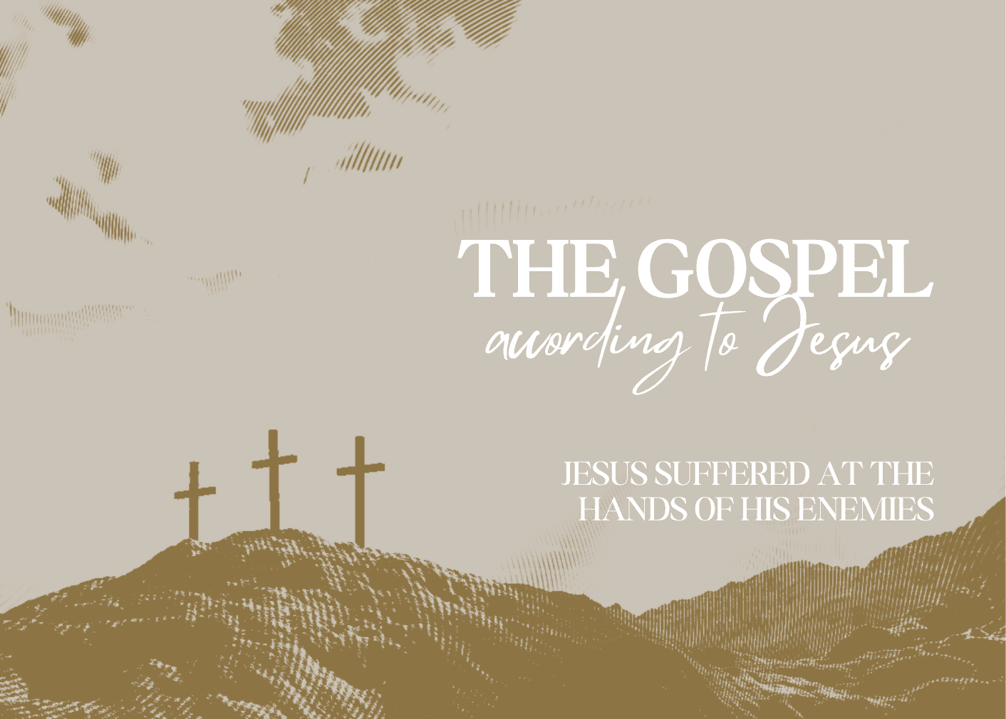 Jesus Suffered At The Hands Of His Enemies, Part 1 - Open the Bible