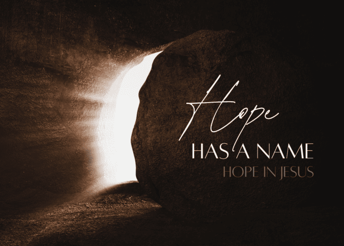Hope in Jesus, Part 1 - Open the Bible