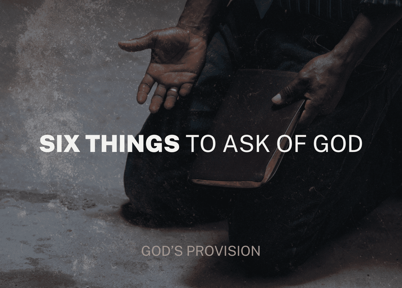 God's Provision, Part 2 - Open the Bible
