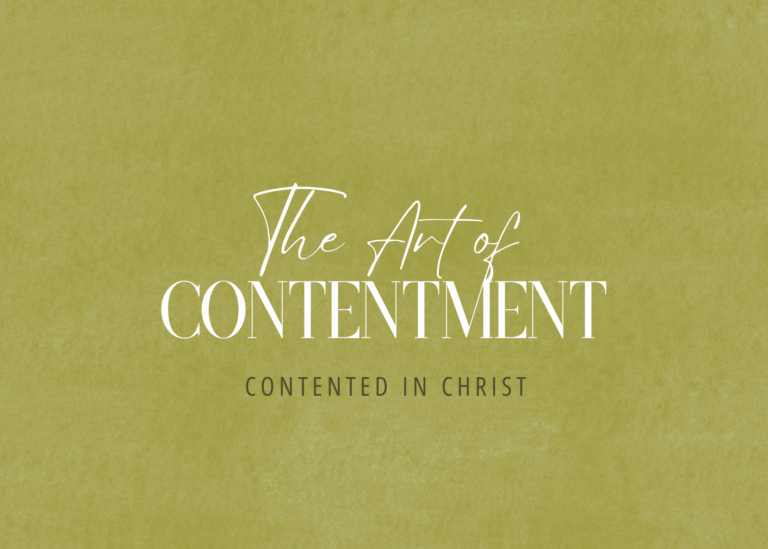 Contented in Christ, Part 2 - Open the Bible