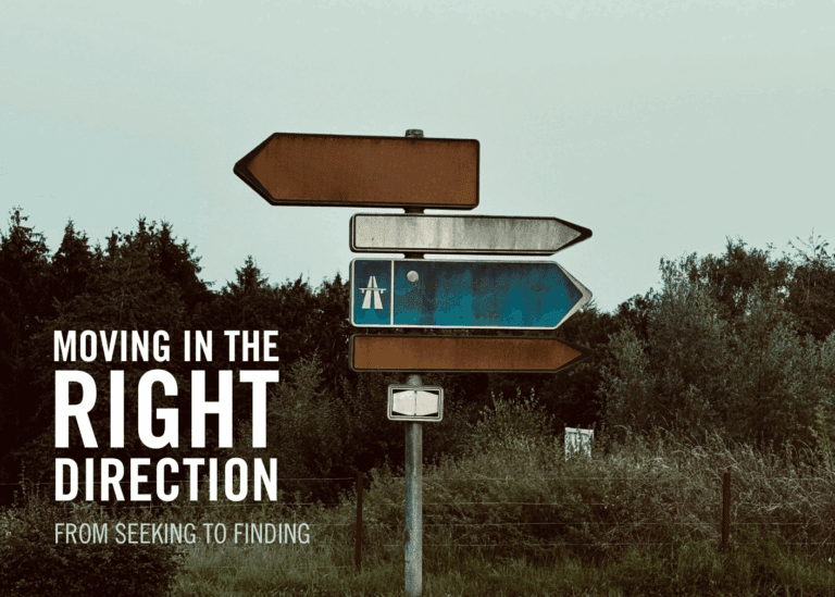 From Seeking to Finding, Part 2 - Open the Bible