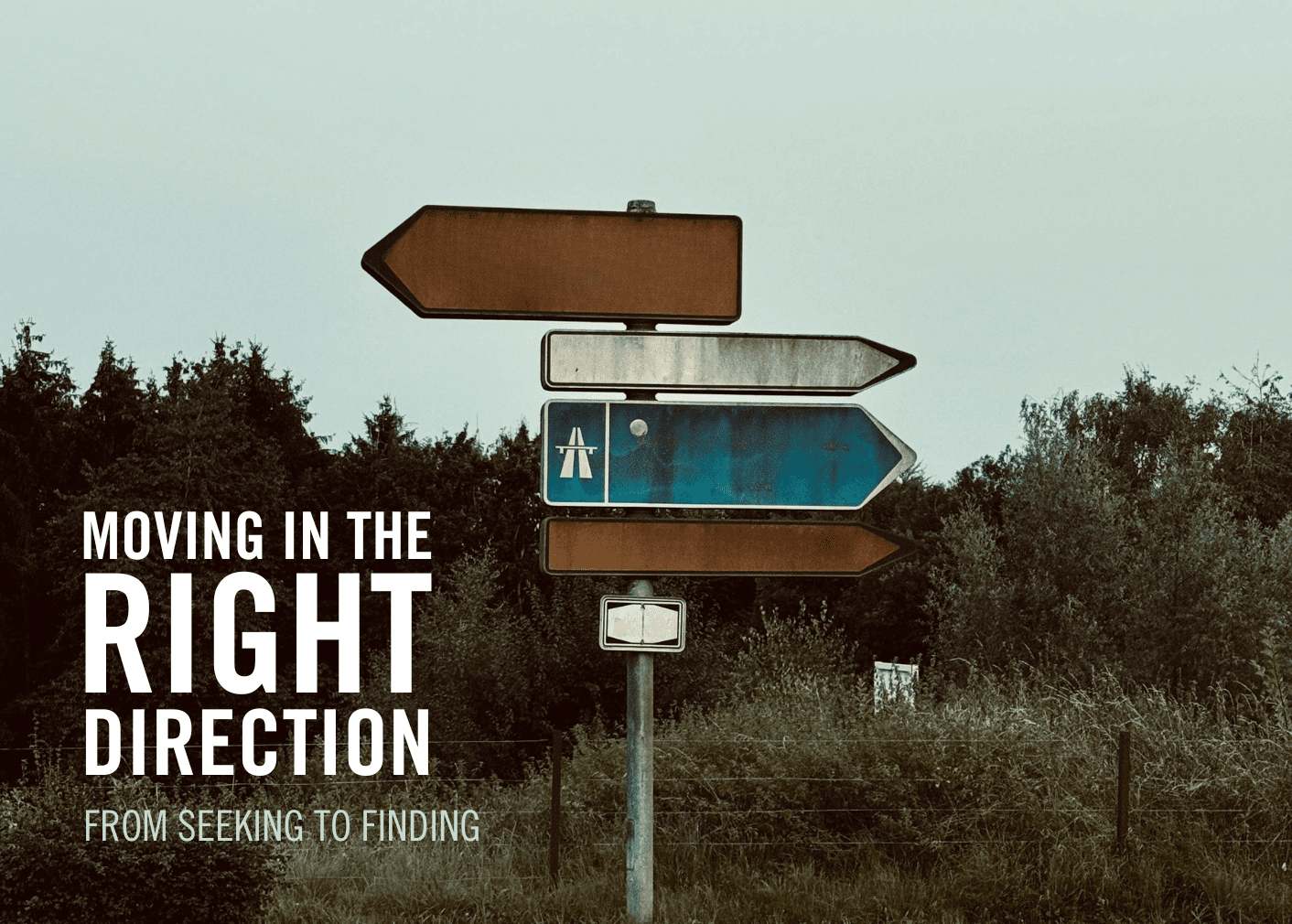 From Seeking to Finding, Part 1 - Open the Bible